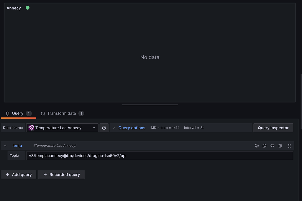 MQTT Data Source With JSON Output 0 Series Returned Live Grafana