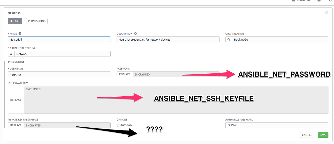 How to use Credentials in AWX playbook - AWX Project - Ansible