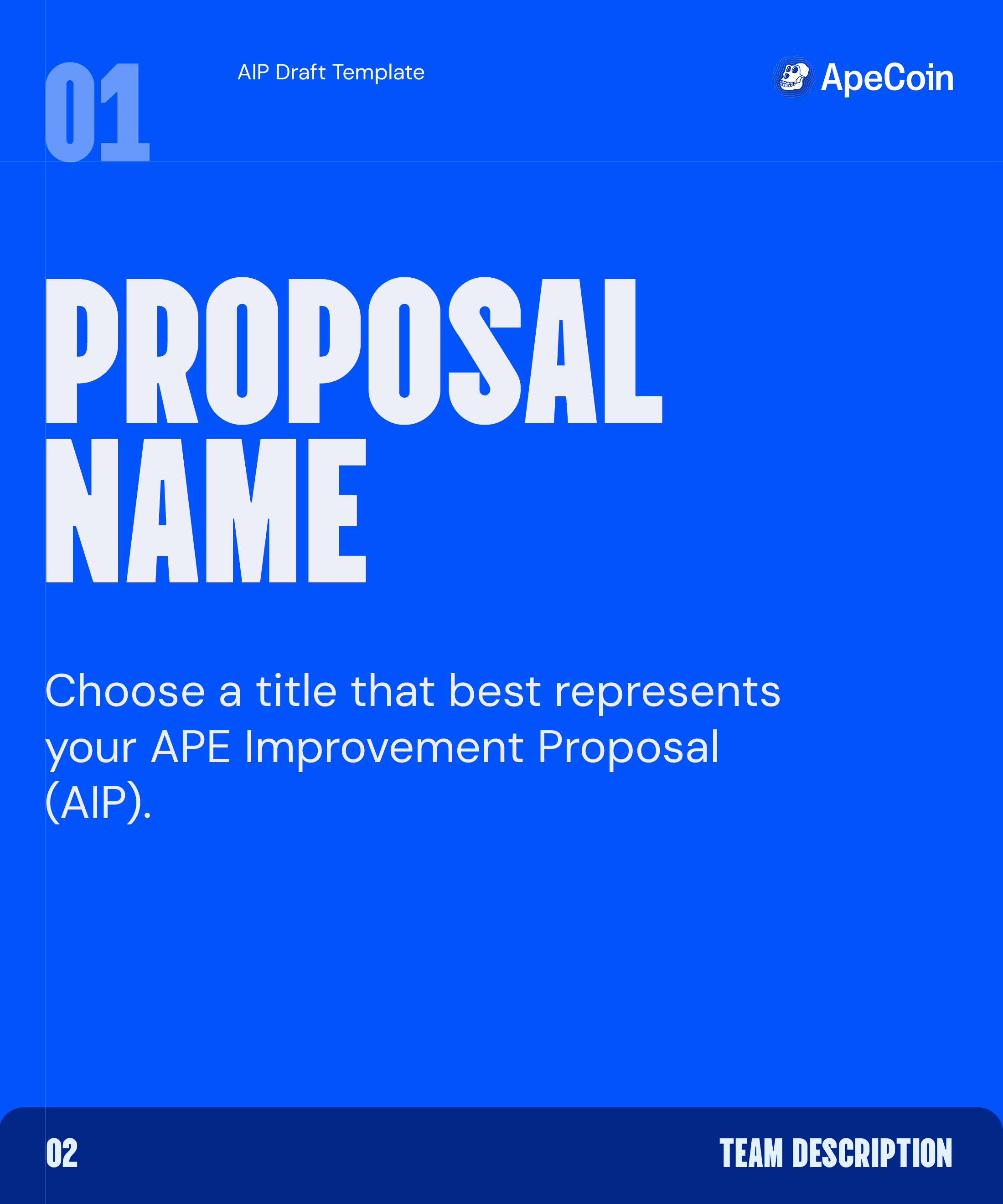 AIP Draft Template Breakdown - FAQs - ApeCoin DAO