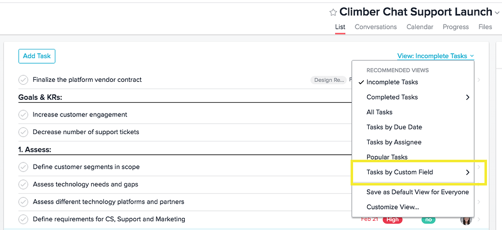 Custom fields vs. Tags - Asana In Practice - Asana Forum