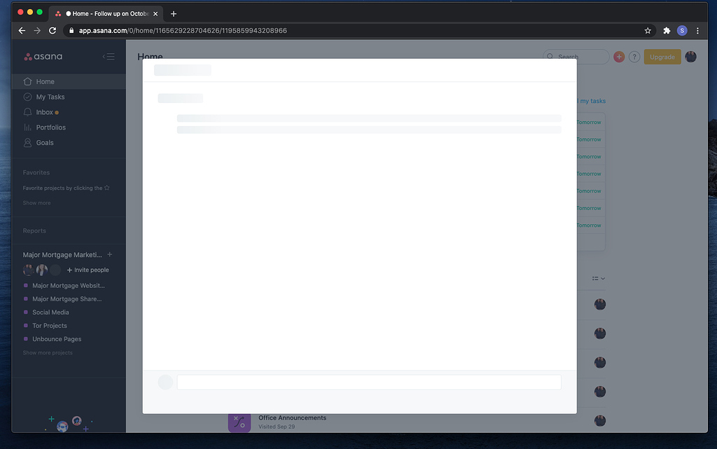 Asana Freezing When I try to open details for a task - Closed - Asana Forum