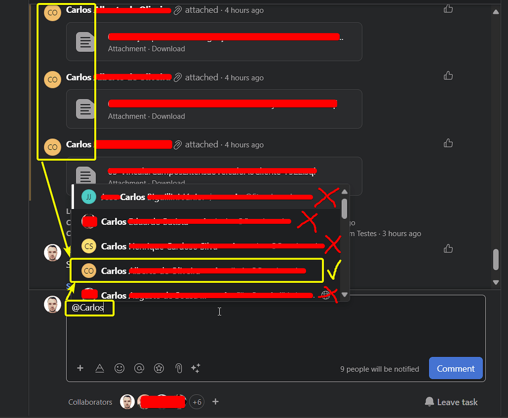 Tagging people should be more assertive - Product Feedback - Asana Forum