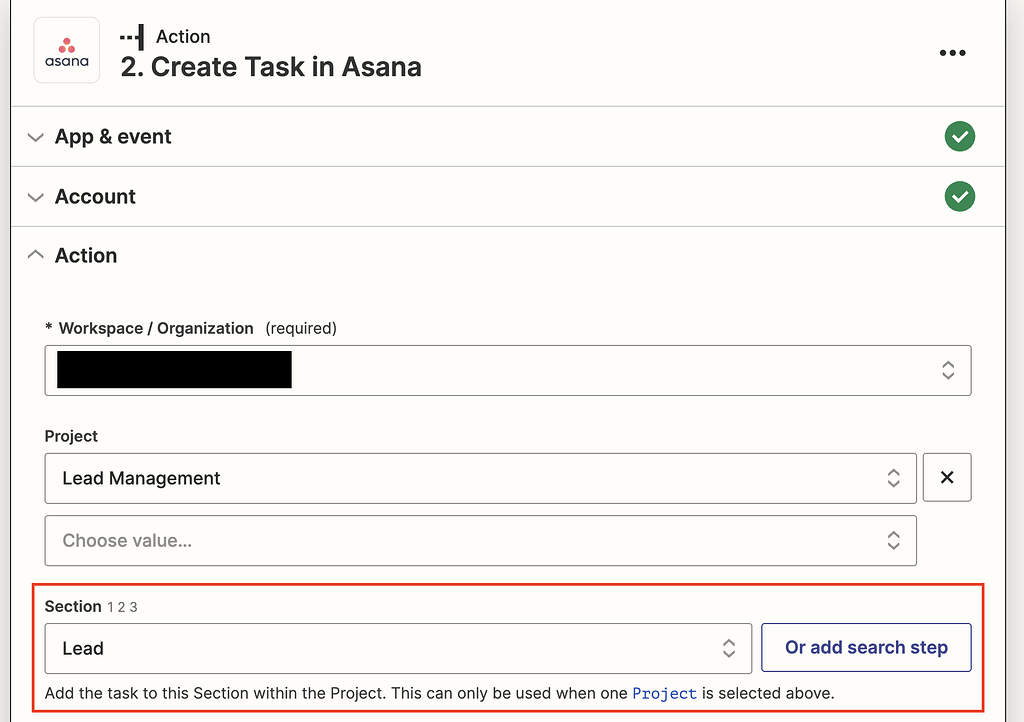 Zapier連携でAsanaに新規タスクを作る際の注意点 - アンバサダーのヒント - Asana Forum