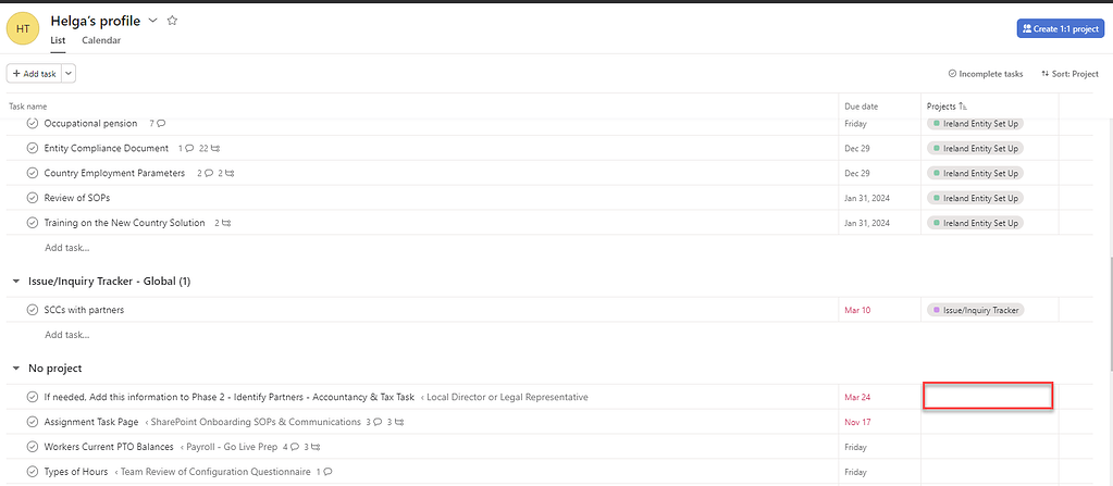 Subtasks - Ability to assign Project for Tracking/Reporting - Ask the Community - Asana Forum