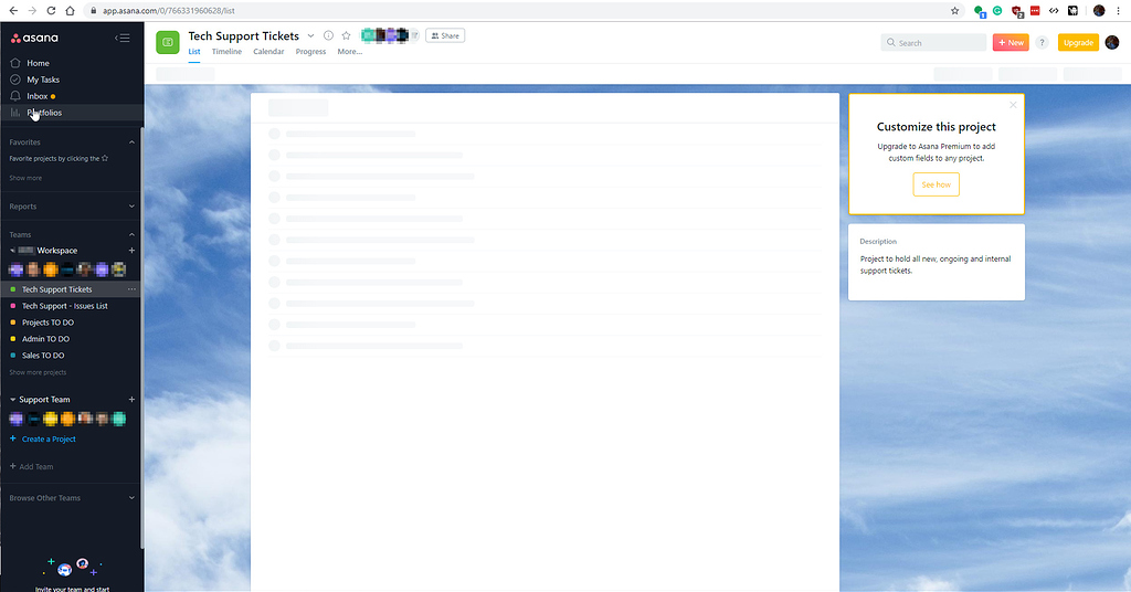 Projects and Tasks not loading - Closed - Asana Forum