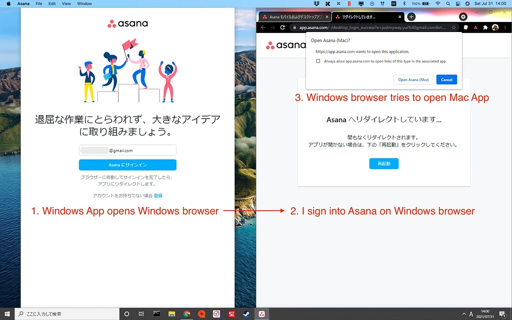 Installing two Desktop apps on one machine (Mac and Windows) - Forum ...
