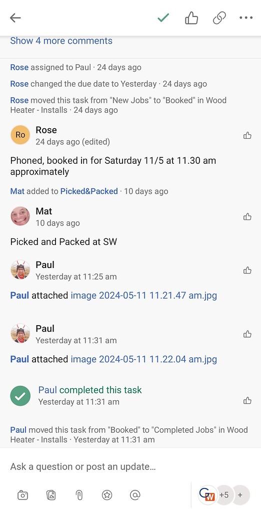 Photos attached to a task not shown in Android app. - Page 2 - Android ...
