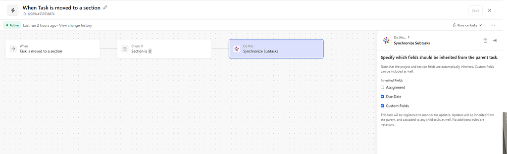 Sub-Task Synchronization Automation - Ask the Community - Asana Forum