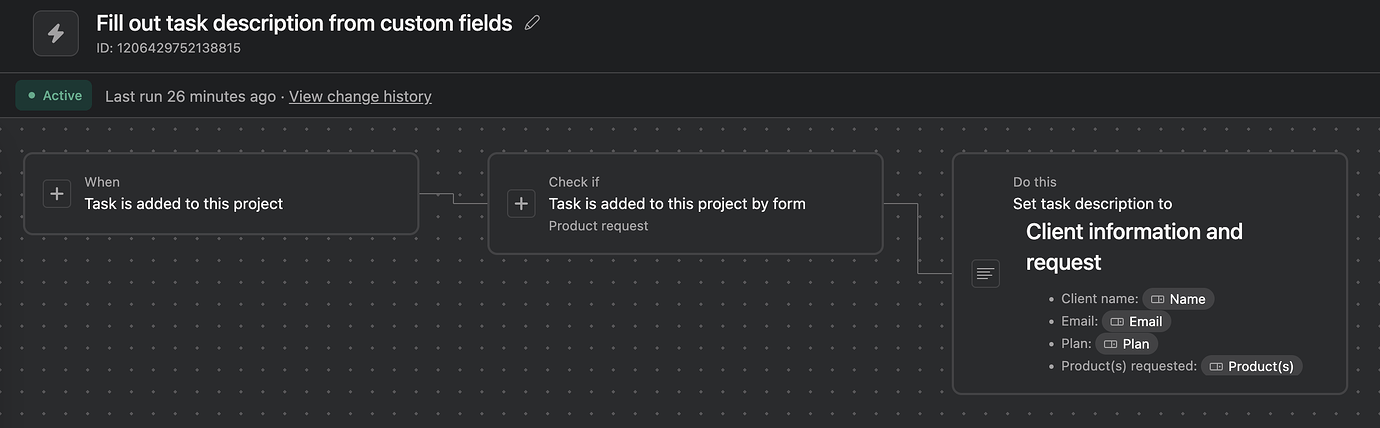 How you can fully customize the description of a form submission task ...