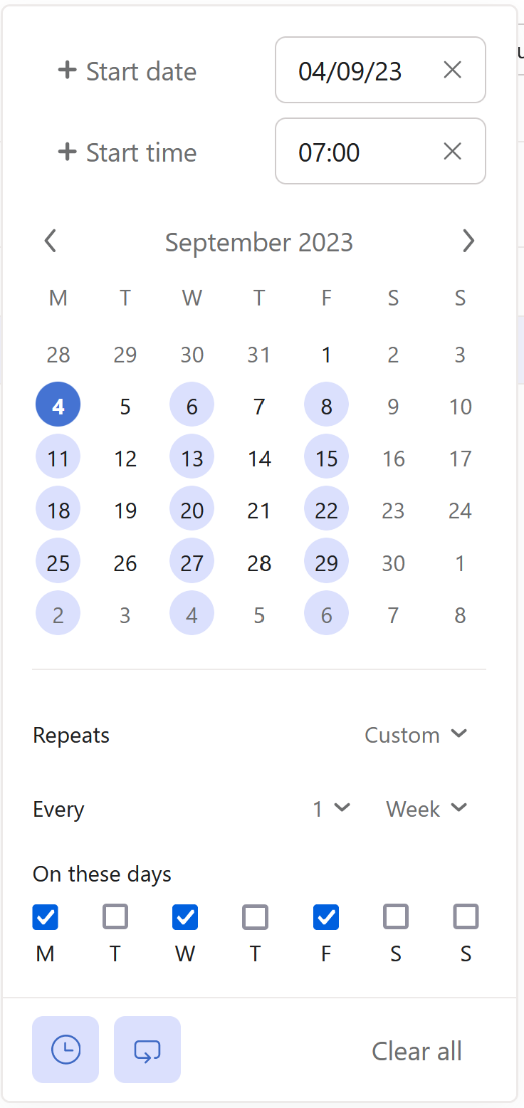 How to repeat tasks as described - Ask the Community - Asana Forum