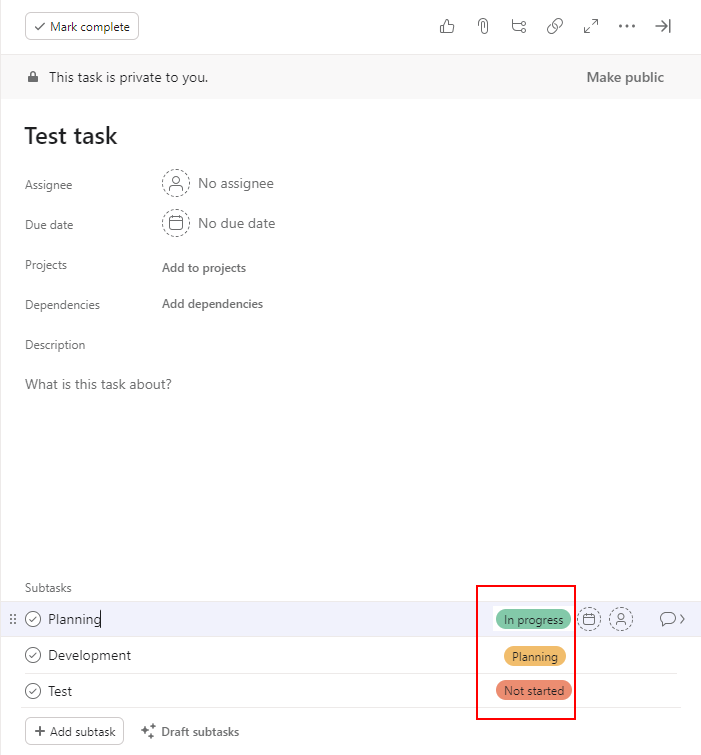 Add ability customize fields when viewing list of subtasks in a task ... Add ability customize fields when viewing list of subtasks in a task ...