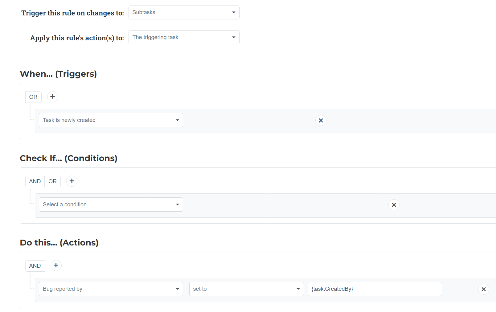 Assignee rule apply on the subtask - Page 2 - Ask the Community - Asana Forum