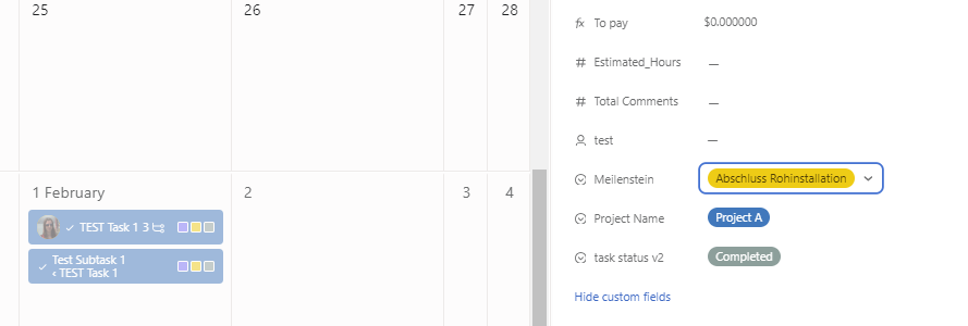 Asana Fields / Calendar View - Ask the Community - Asana Forum