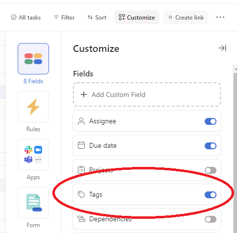 Automate tags in Workflow - Product Feedback - Asana Forum