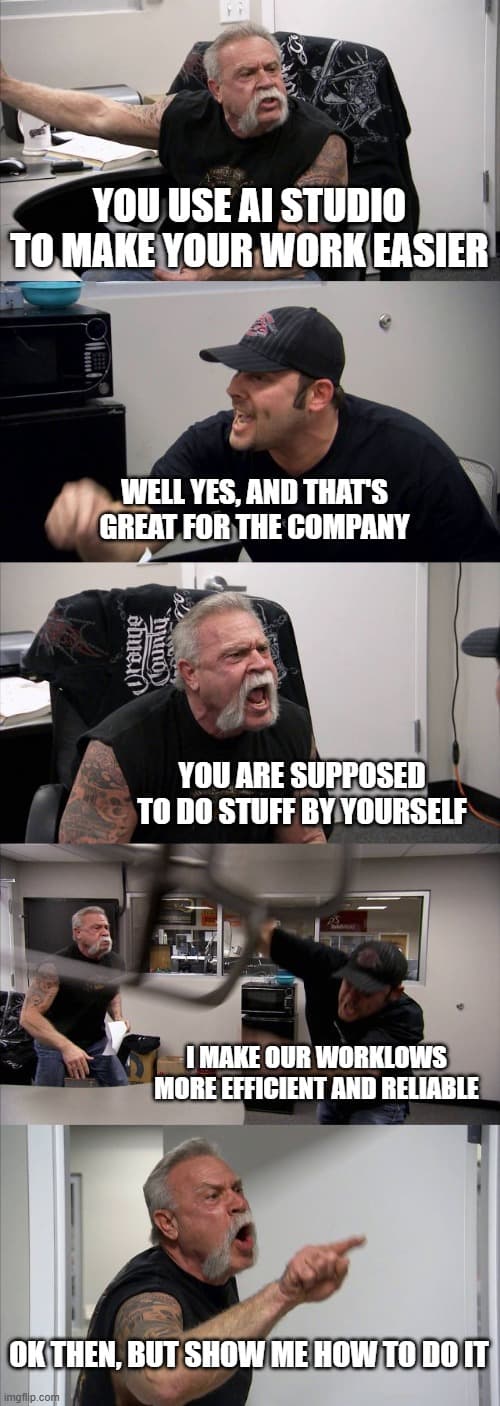 AI Studio + Memes = 💙 - AI Studio - Asana Forum