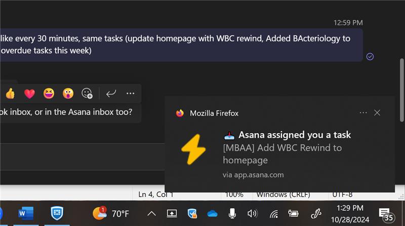 Repeated notifications for same task? - Ask the Community - Asana Forum