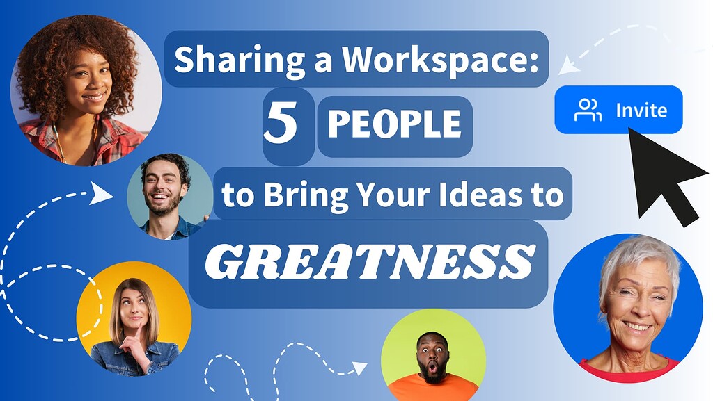 Sharing a Workspace: 5 People to Bring Your Ideas to Greatness - Use ...