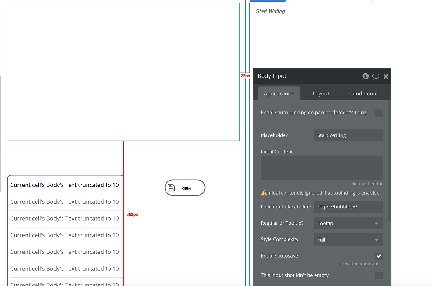 How to send text data from repeating group to rich input text - Need help - Bubble Forum