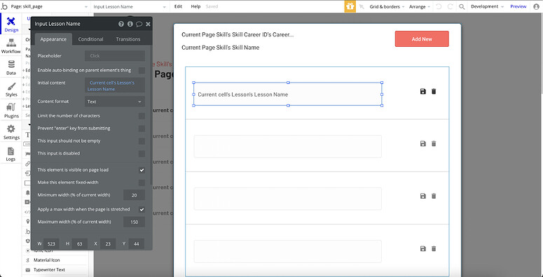 Repeating Input Form - #2 by bestbubbledev - Database - Bubble Forum