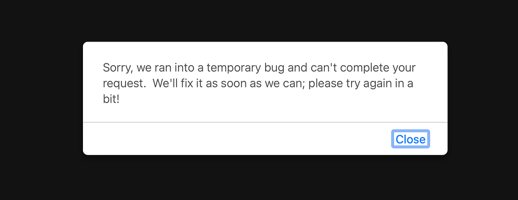 🔴 OS / Safari "We ran into a temporary bug..." - Questions - Bubble Forum