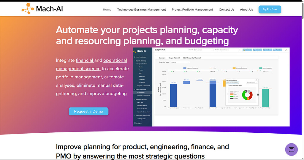 Mach AI: Your AI-Powered Project Portfolio Management Solution - Apps ...