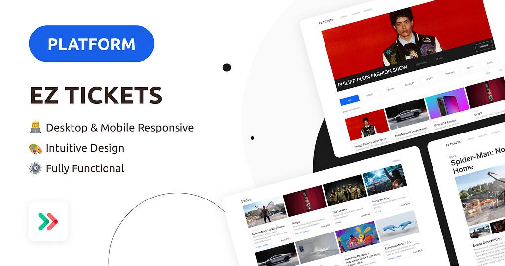 🎫 New Ez Tickets & Events Appointment Template by EazyCode - Showcase - Bubble Forum