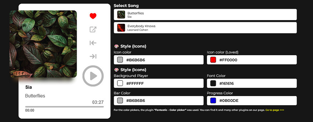 🎊[New Plugin] - Mini Music Player - Plugins - Bubble Forum