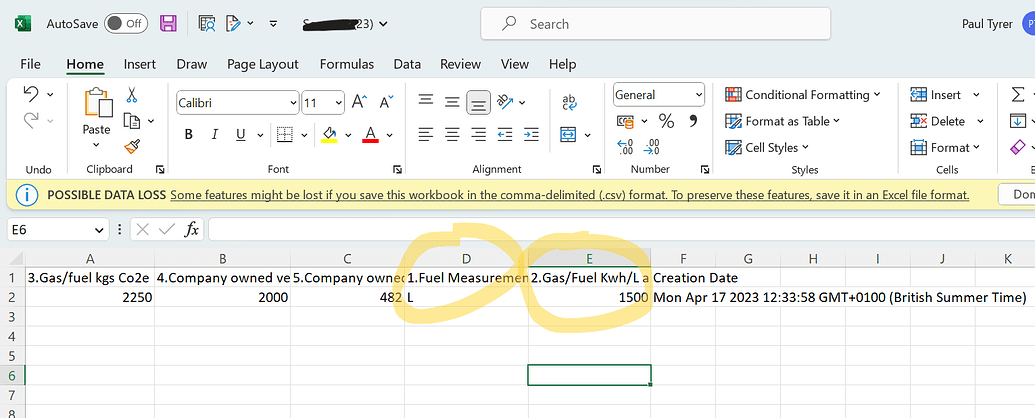 CSV data downloaded in the wrong column order - Need help - Bubble Forum