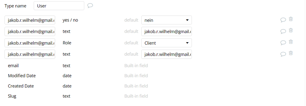 Weird bug in the database - Database - Bubble Forum