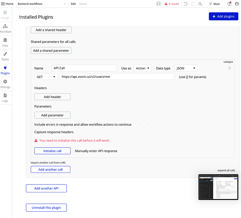 Zoom api "code":124,"message":"Invalid access token." - APIs - Bubble Forum