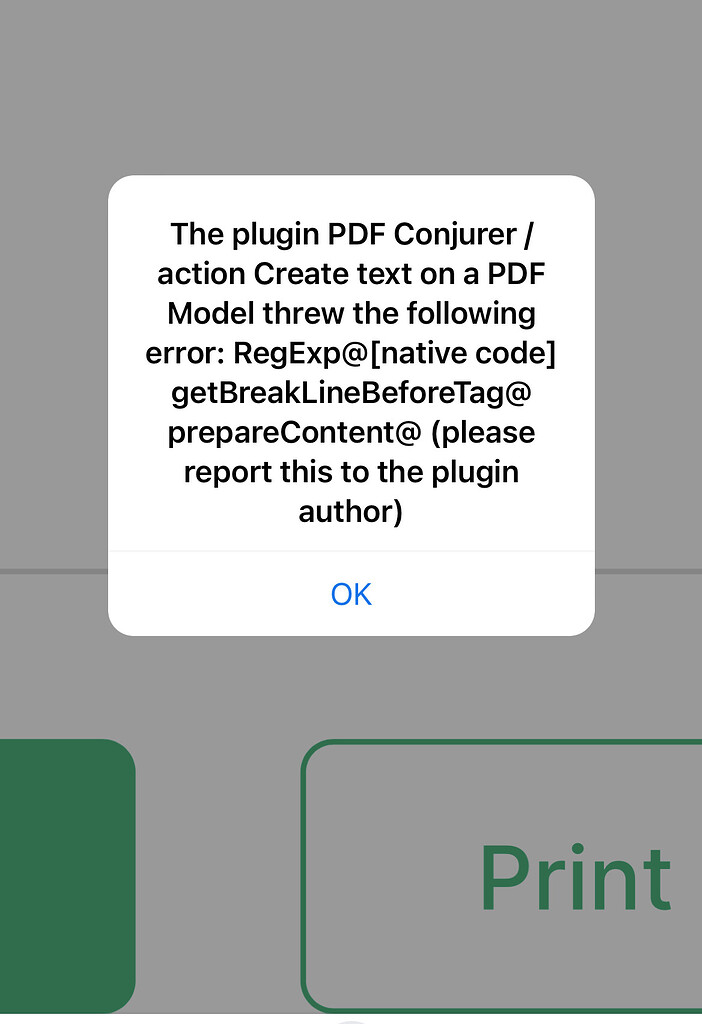 PDF Conjurer error - Plugins - Bubble Forum