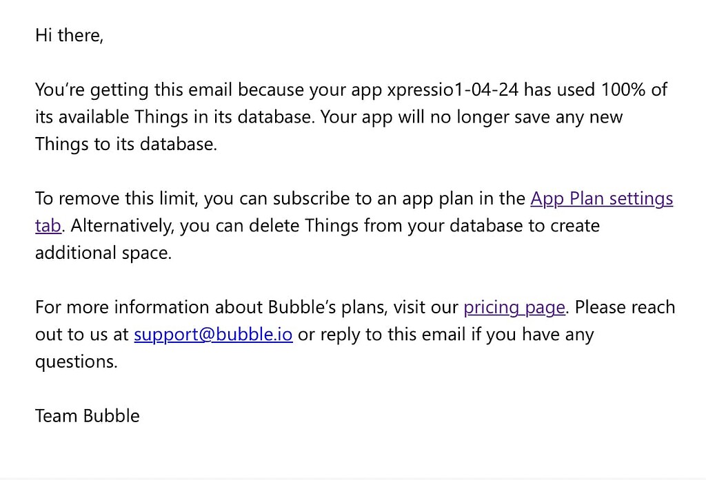 Storage issue in Bubble - Need help - Bubble Forum