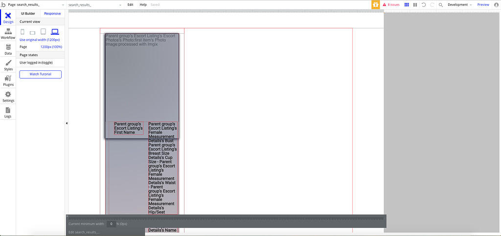 How to get elements tree in responsive settings? - Responsiveness - Bubble Forum