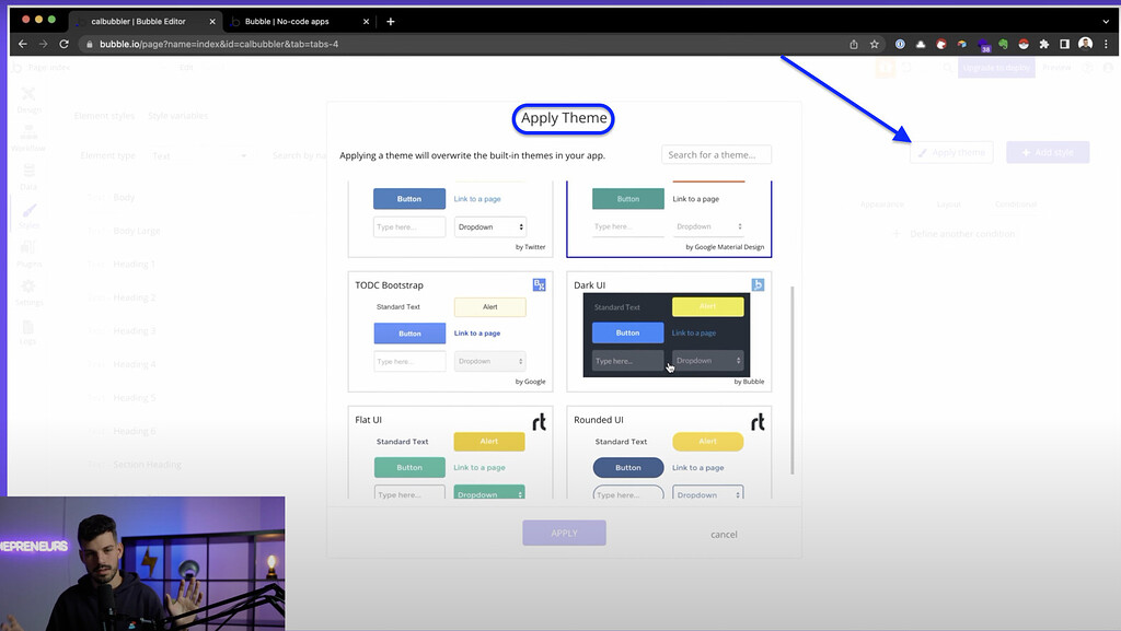 Design system choice - Questions - Bubble Forum