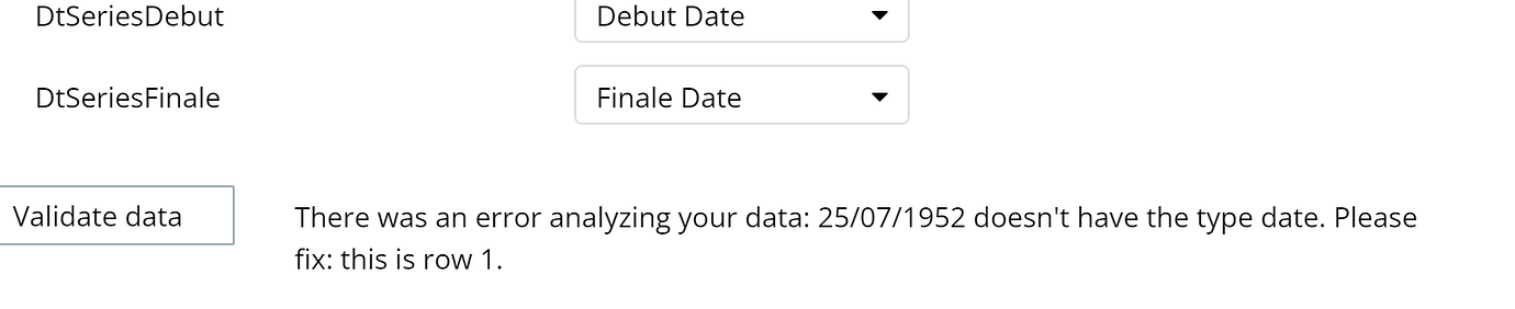 Uploading from csv to database - Database - Bubble Forum