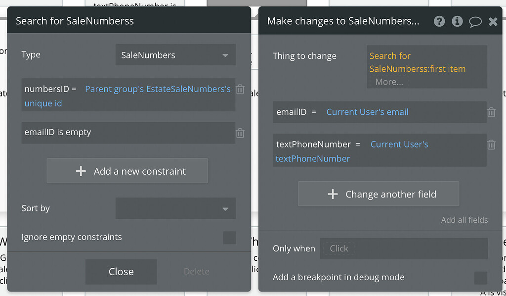 Help with a ticket generation system I built - Need help - Bubble Forum
