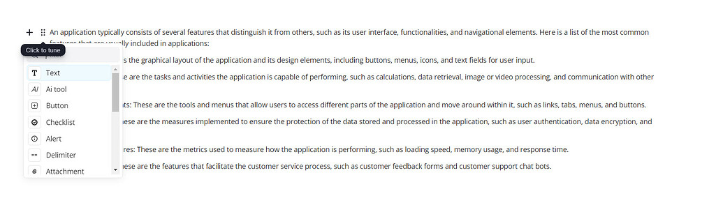 (New Plugin) EditorJS Notion like editor with AI - Plugins - Bubble Forum