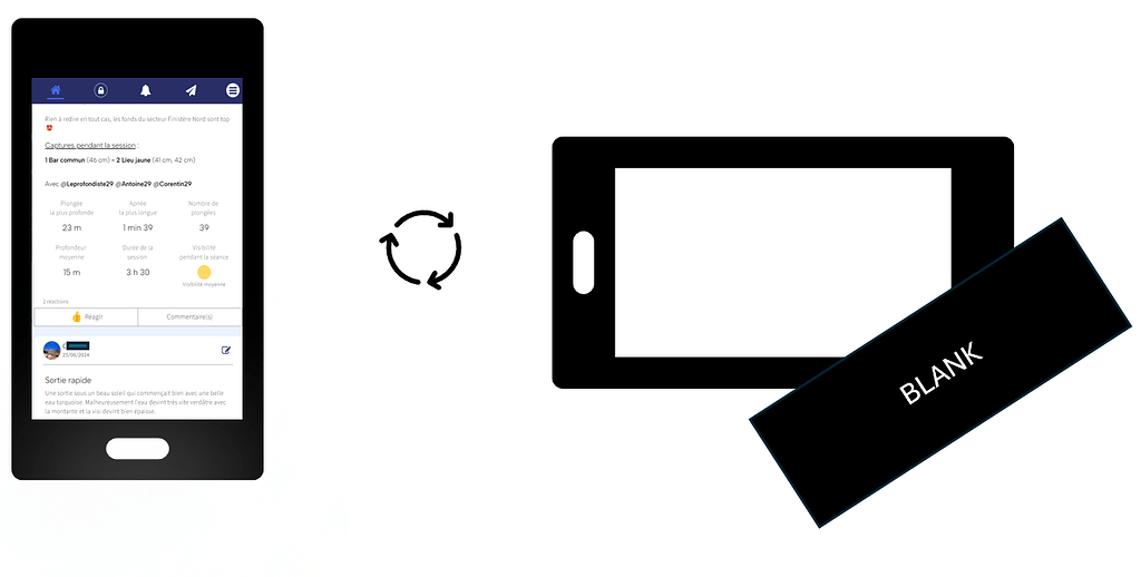Rotation of the screen in mobile app = blank screen? - Questions ...