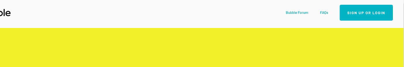 Elements in header not fully visible in responsive design - Responsiveness - Bubble Forum