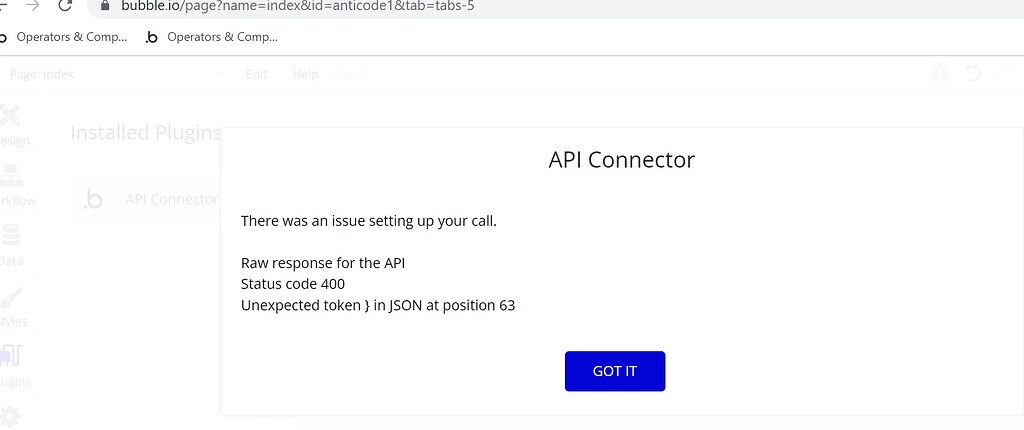 Problem connecting with Integromat - APIs - Bubble Forum