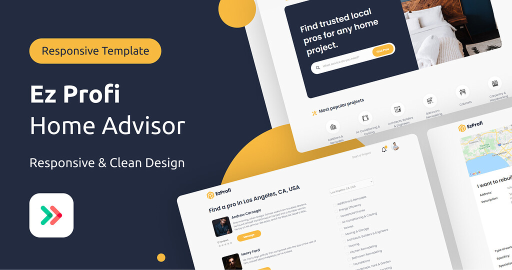 🏘️ New Ez Profi - Home Advisor Template by EzCode - Showcase - Bubble Forum