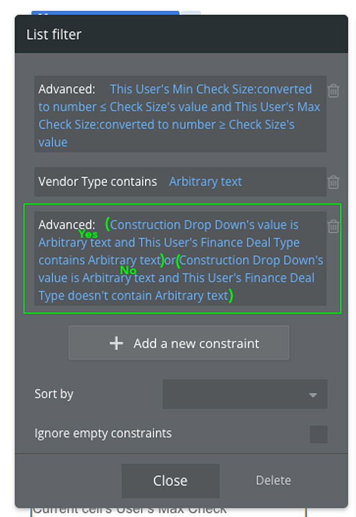 Need help with "Search for Users:filtered" Expressions - Need help - Bubble Forum