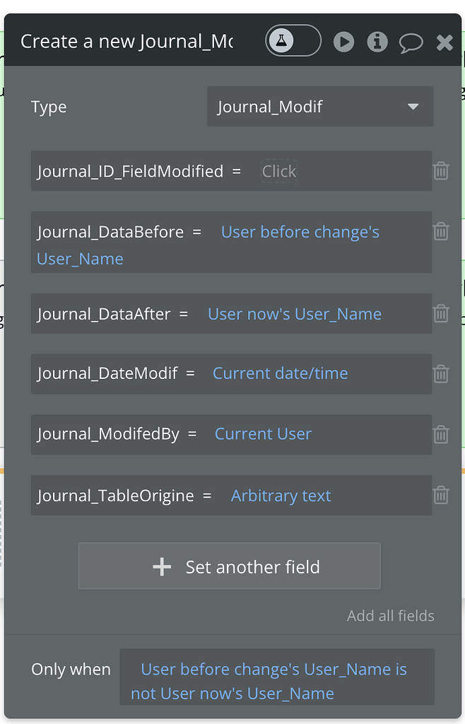 Data Update Log - Database - Bubble Forum