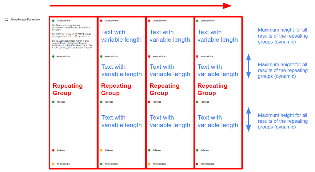Dynamic text element height - Need help - Bubble Forum