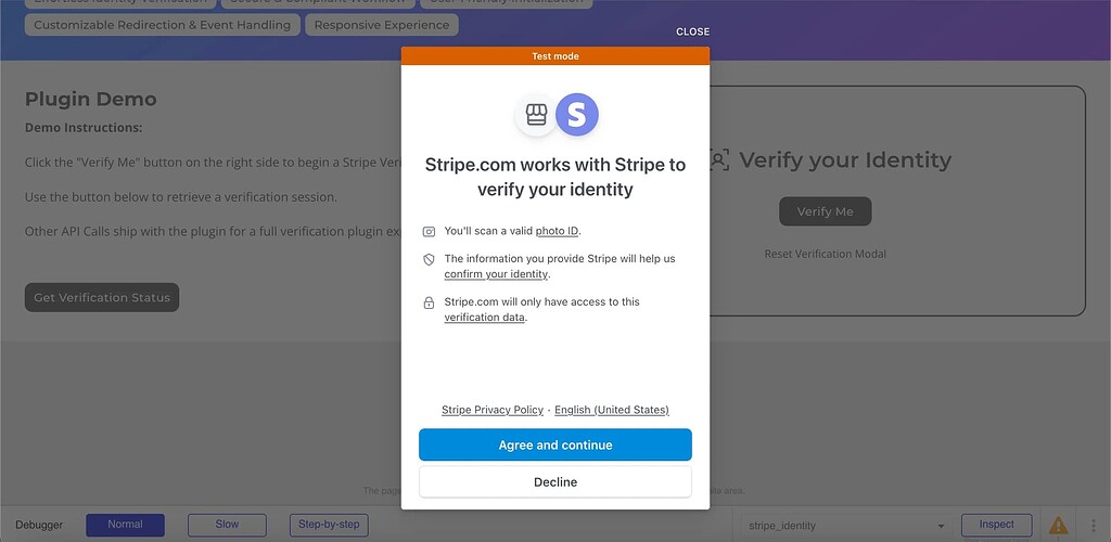 Stripe Identity Plugin with Popup/Modal - Plugins - Bubble Forum