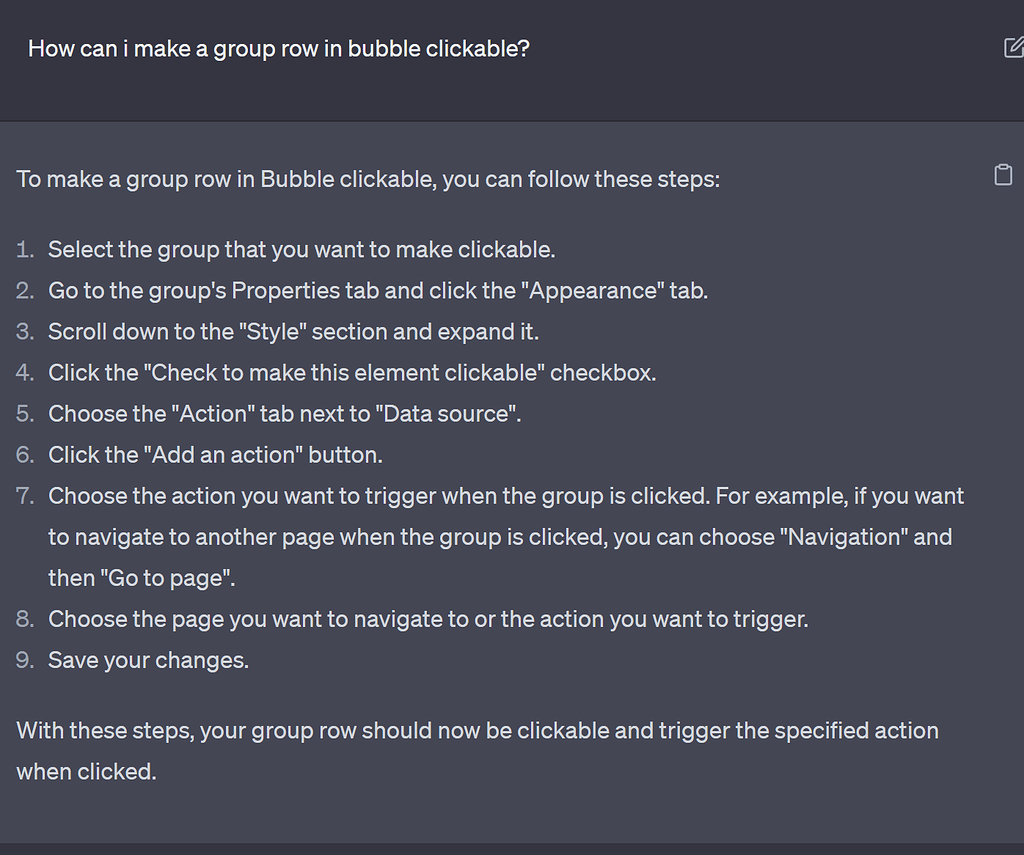 Is Chatgpt hallucinating alot when it comes to bubble? - Need help - Bubble Forum