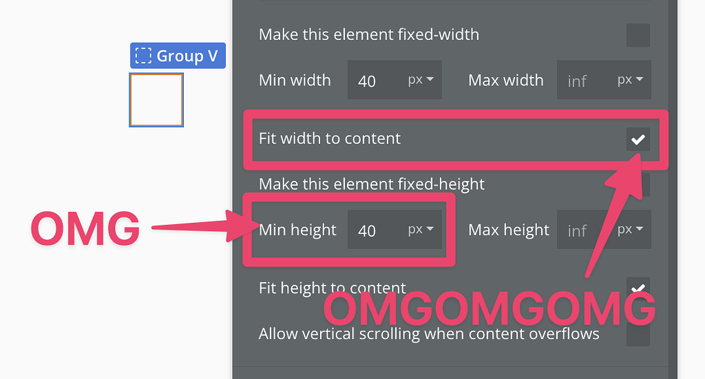 Default settings for new groups: 💩 - Responsiveness - Bubble Forum