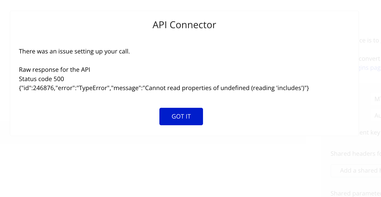 API Integration Issues - APIs - Bubble Forum