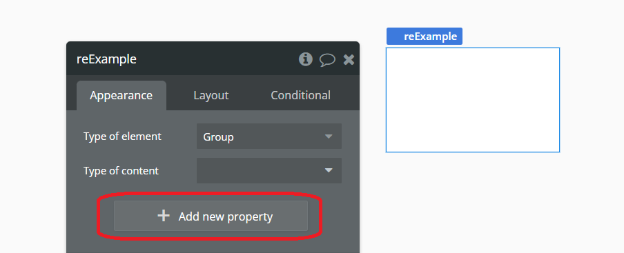 Cannot access the reusable element's state on Design Tab? - Need help - Bubble Forum