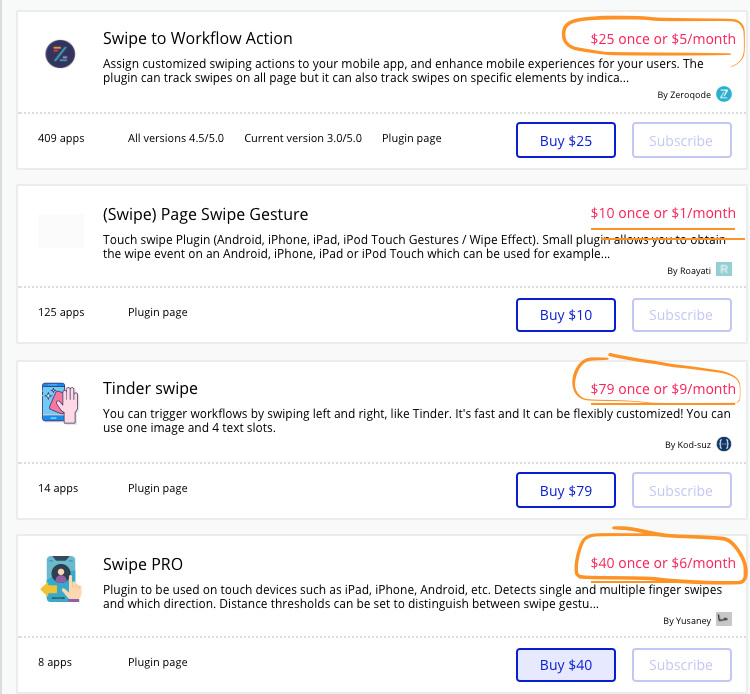 {new plugin} Swipe Detector (iOS and Android) - Showcase - Bubble Forum